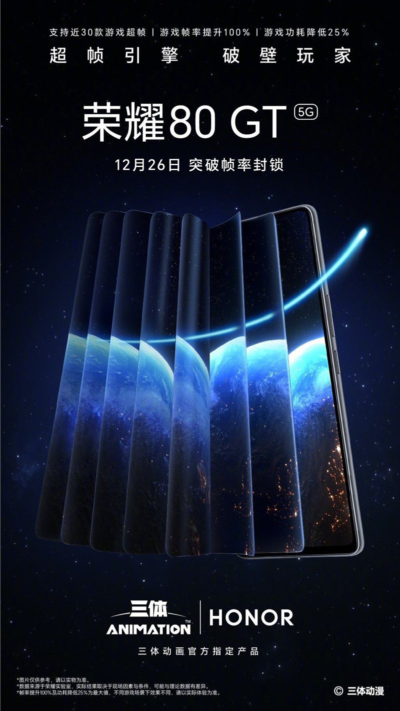 旗舰双芯搭档超帧引擎 荣耀80 GT解锁性能手机强纪元 - 全球贸易通