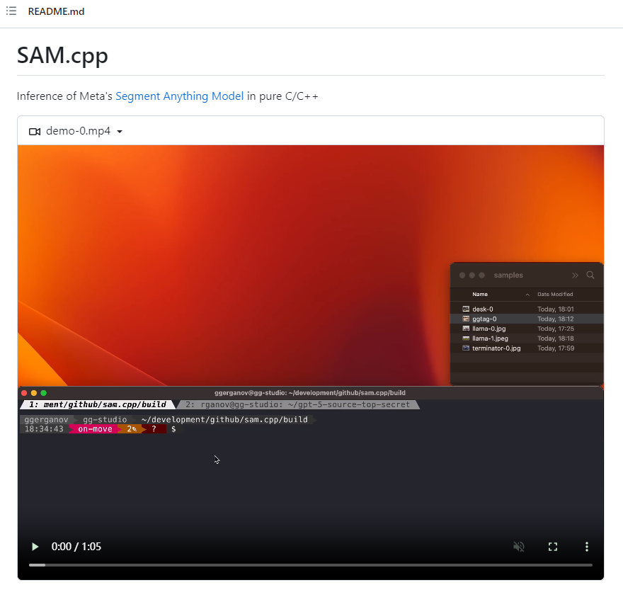 Meta全新纯C++分割引擎SAM.cpp 支持图像、视频等精细分割 - 全球贸易通