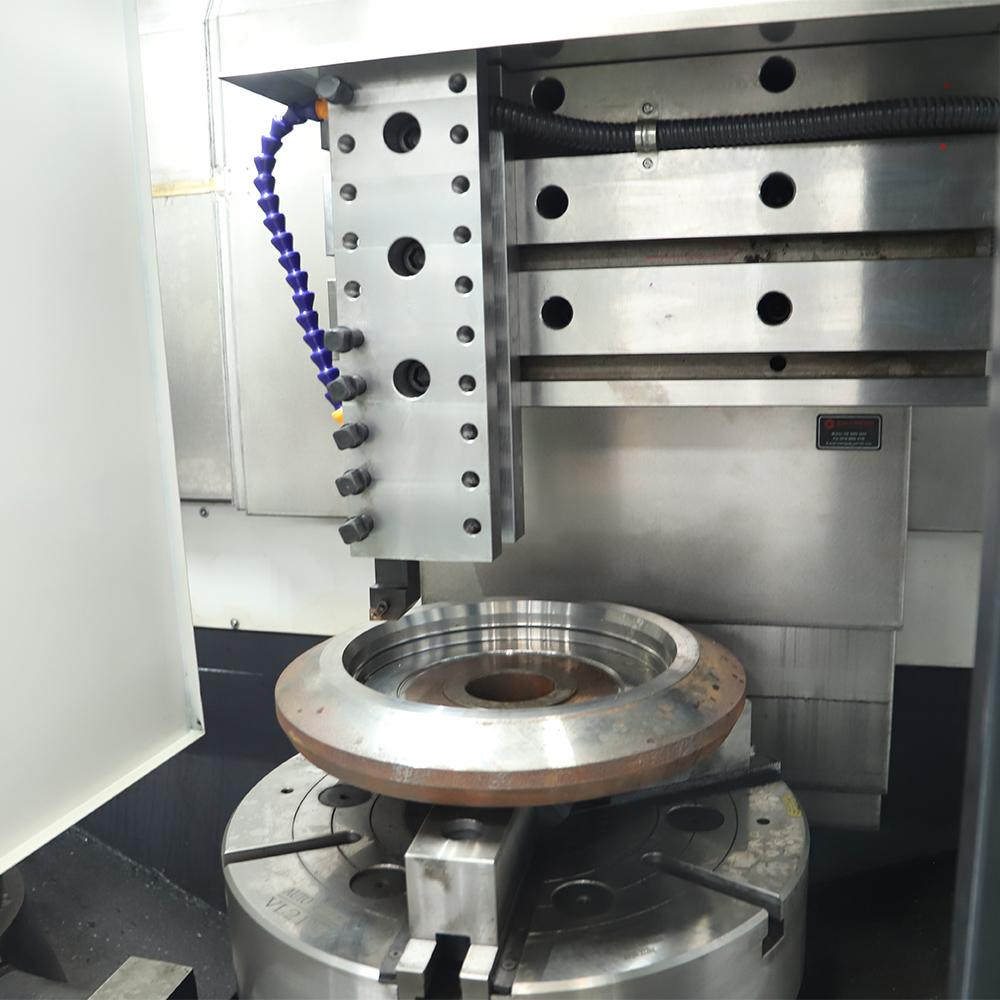 Precision Double Spindle Cnc Lathe With Dual Tool Tower Heavy Duty Milling Machine, High Quality ...