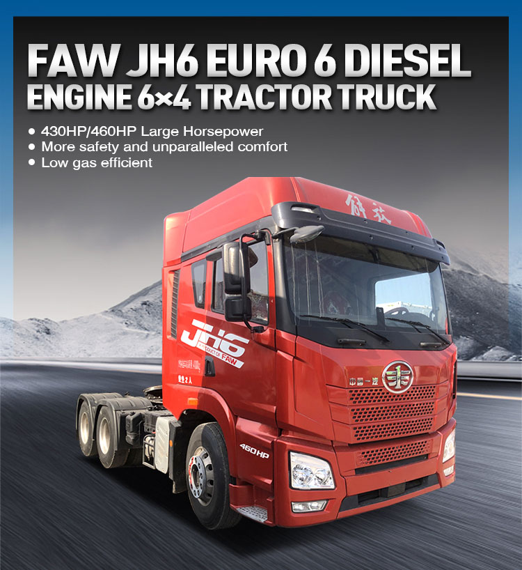 Low-cost Faw Jh6 460hp Diesel Tractors For Sale In Ghana, High Quality Low-cost Faw Jh6 460hp ...