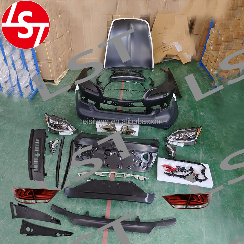 Lst Factory Body Kit For Lexus 2006-2012 - Upgrade For 2016 Ls460 Ls600h - Full Set Headlight ...
