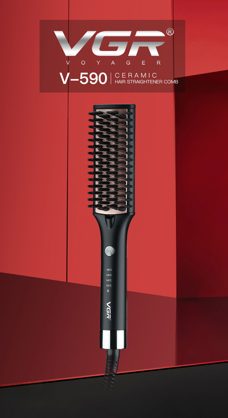 Vgr V-590 Electric Professional Hair Starterener แปรง คุณภาพสูง Vgr V-590 Electric Professional ...