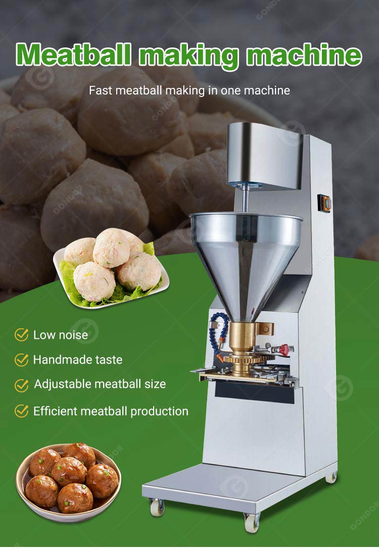 Manual To Automatic: Small And Large Sandwich Meatball Molding Machine, High Quality Manual To ...
