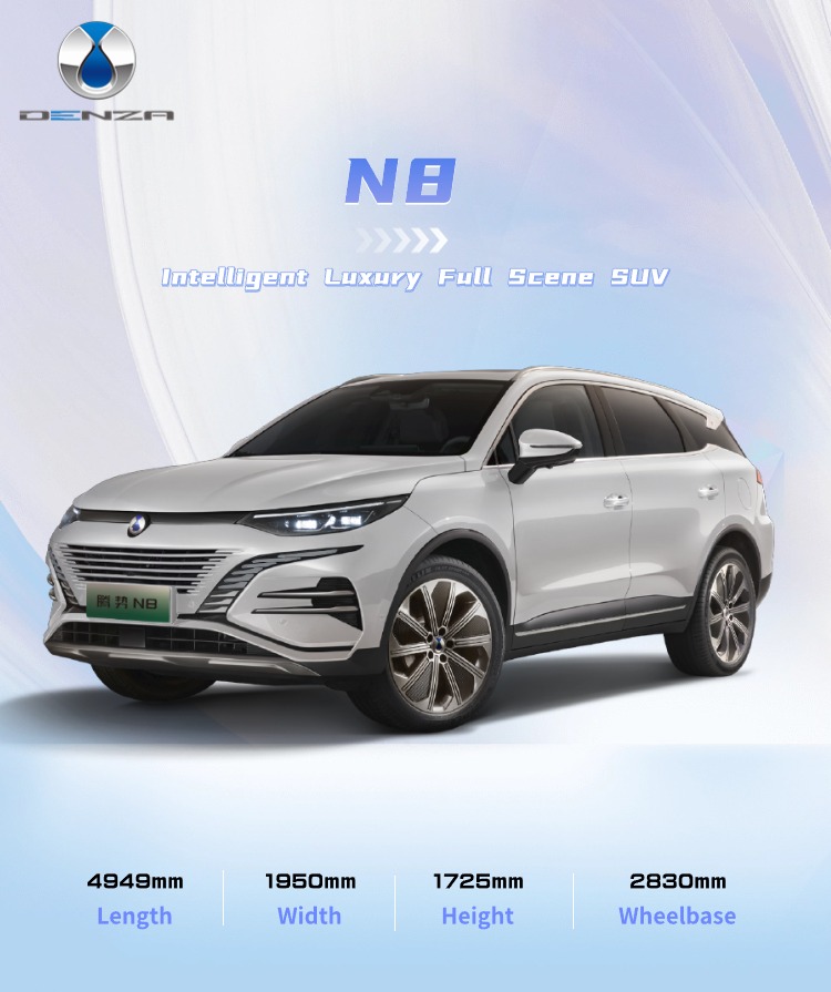 2024 Luxury Suv Denza N8 4wd Phev Flagship New Energy Vehicle - Left Hand Drive Smart Plug-in ...