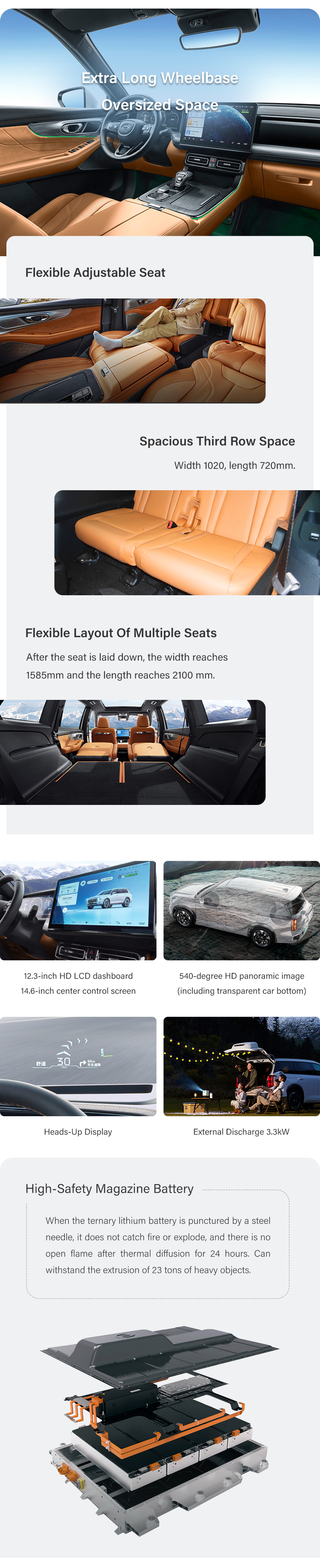 Gac Trumpchi Es9 Phev 2024: New 5-door 7-seater Family Suv, High Quality Gac Trumpchi Es9 Phev ...