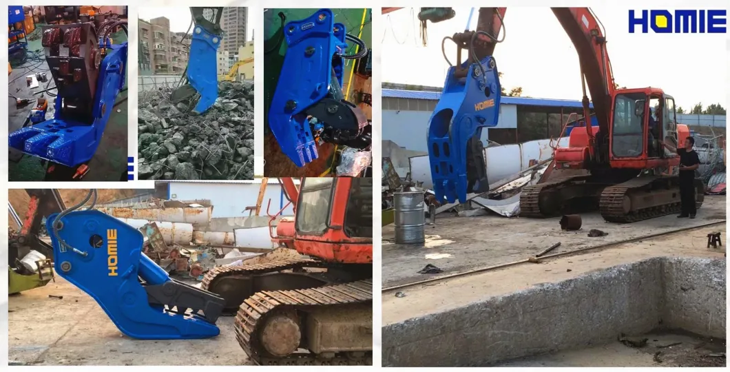 Excavator Mounted Hydraulic Demolition Concrete Shear With Ce Certificate, High Quality ...