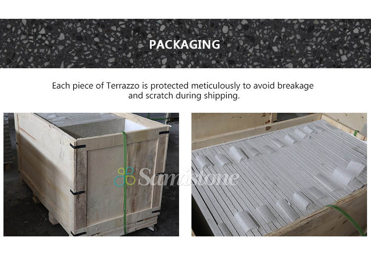 Samistone Blue Terrazzo Floor And Wall Price ราคา คุณภาพสูง Samistone Blue Terrazzo Floor And ...