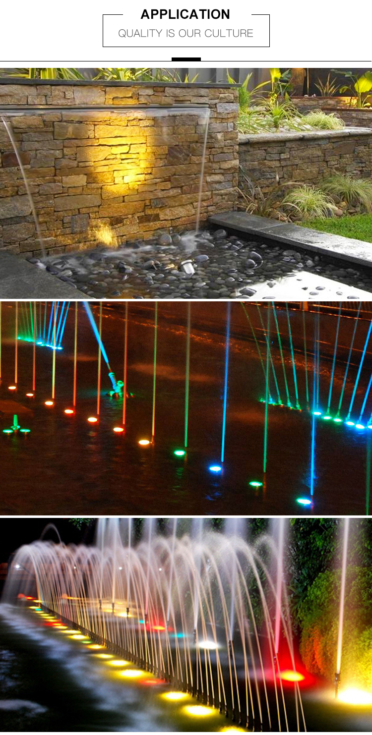 Ip68 Waterproof Rgbw Led Underwater Pool Lights - 3w To 36w, High Quality Ip68 Waterproof Rgbw ...