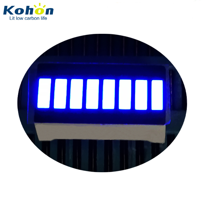 8 Segment Voltage Indicator: Red Yellow Green Blue Led Bar Graph Display, High Quality 8 Segment ...