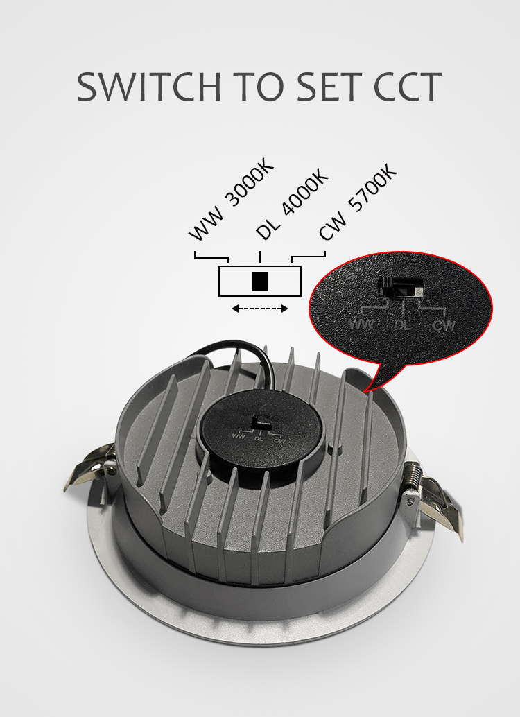 Dali Dimmable Ip44 Ceiling Recessed Led Downlight, High Quality Dali Dimmable Ip44 Ceiling ...