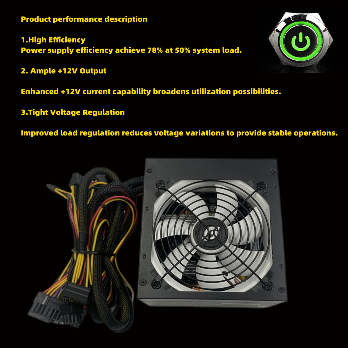 Oem 수동 Pfc 12v 300w Pc 전원 공급 장치, Bossgoo.com의 고품질 Oem 수동 Pfc 12v 300w Pc 전원 공급 장치