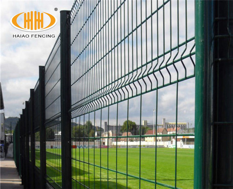 Triangle Bend 3d Curved Welded Wire Mesh Fence, High Quality Triangle Bend 3d Curved Welded Wire ...