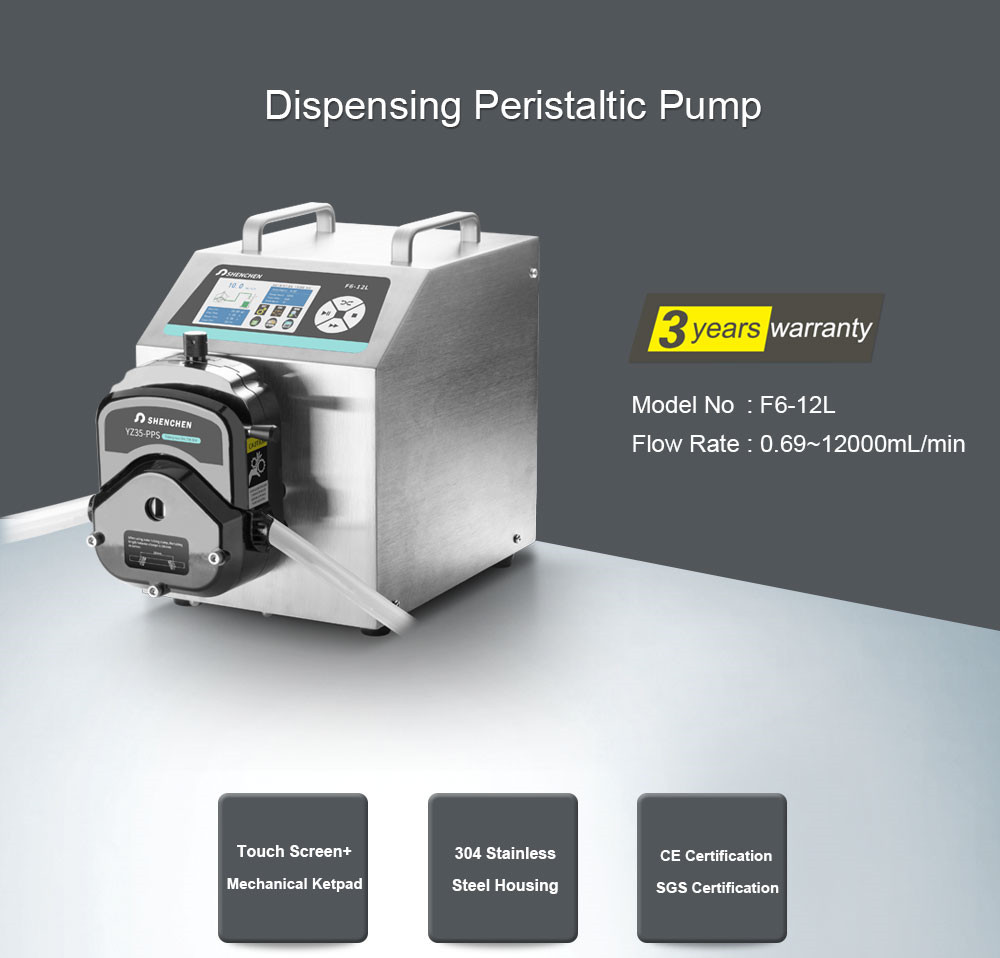 Shenchen F6-12l Essential Oil Filling Machine - Peristaltic Pump For Liquid Transfer, High ...