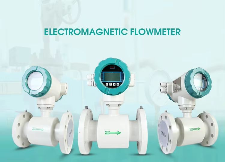 4-20ma Rs485 Electromagnetic Flow Meter Water Flow Totalizer, High Quality 4-20ma Rs485 ...