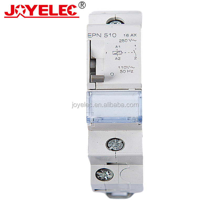 Din Rail Mount Modular Latching Relay Epn510 1no 220v/250v/110v Ac, High Quality Din Rail Mount ...