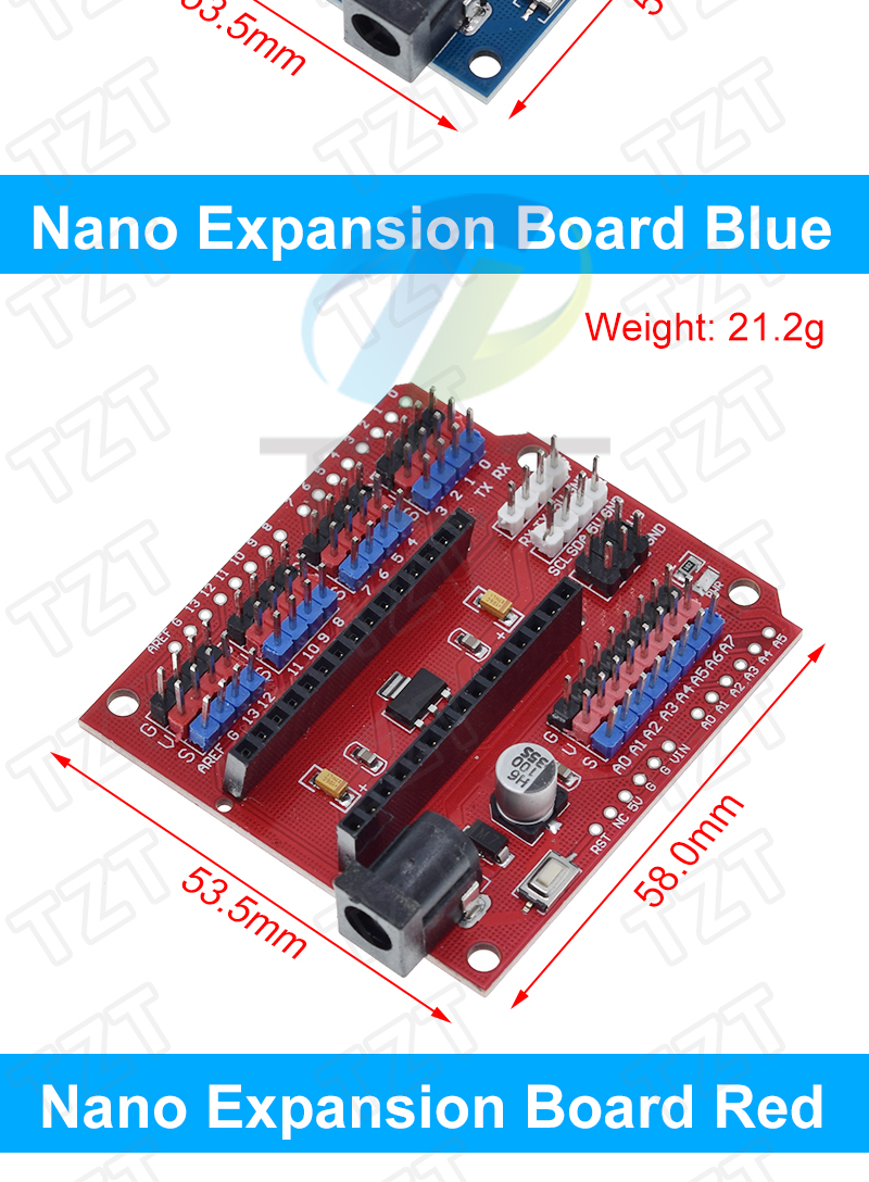 Nano V30 Controller Terminal Adapter Expansion Board For Arduino Avr Atmega328p High Quality