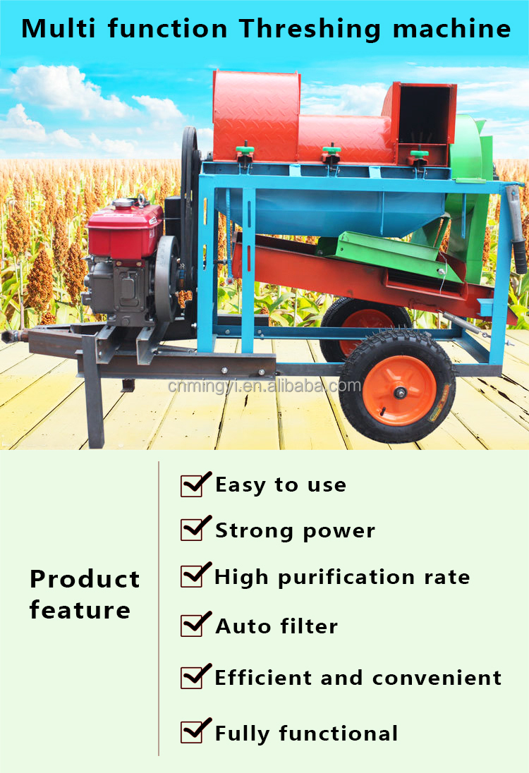 Multi-purpose Agricultural Thresher And Sheller Machine For Various Crops: Hot Sale Offer, High ...