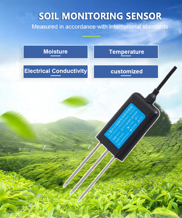 Smart Farm 3-in-1 Soil Sensor - Humidity, Temperature, Moisture Detector, High Quality Smart ...