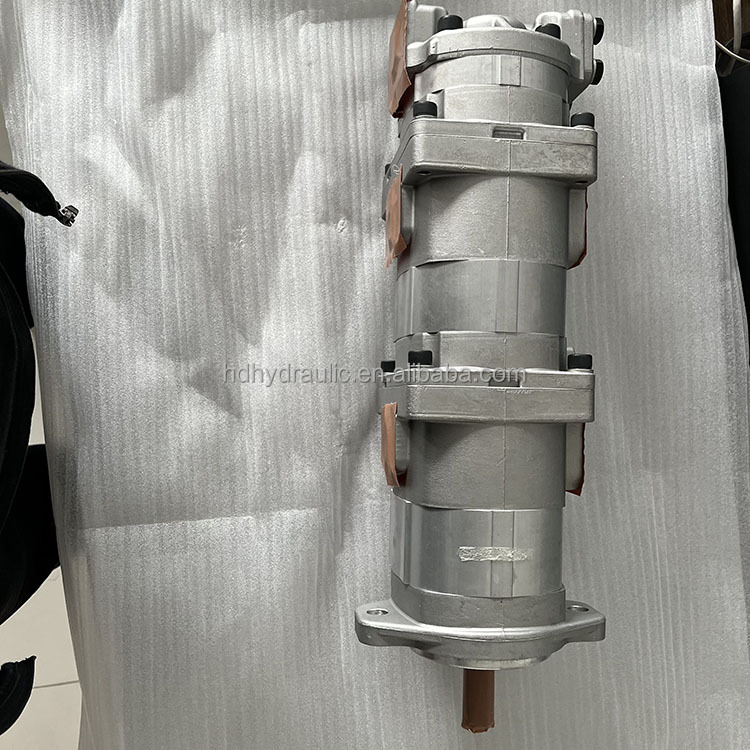 Excavator Hydraulic Gear Pump 705-55-24130 For Wa320-3 Wheel Loader, High Quality Excavator ...