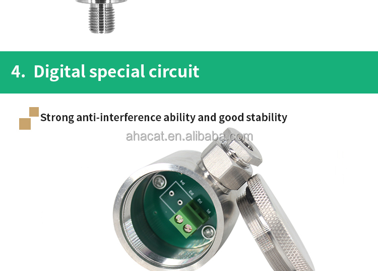 Rs485 Stainless Steel Explosion-proof Pressure Sensor For Water, Oil, Fuel, Gas, Air Pressure ...