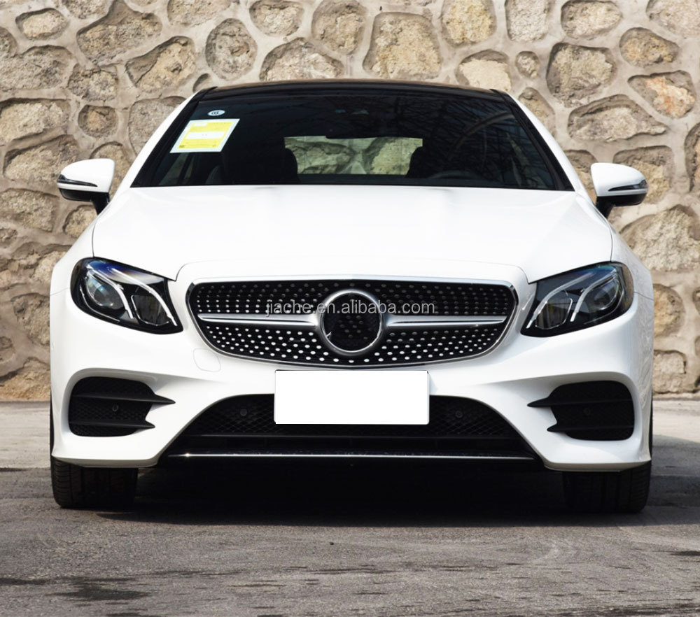Carbon Fiber Front Bumper Lip Spoiler For Mercedes Benz C238/e200/e300/e400/e500/e53 Amg Coupe ...