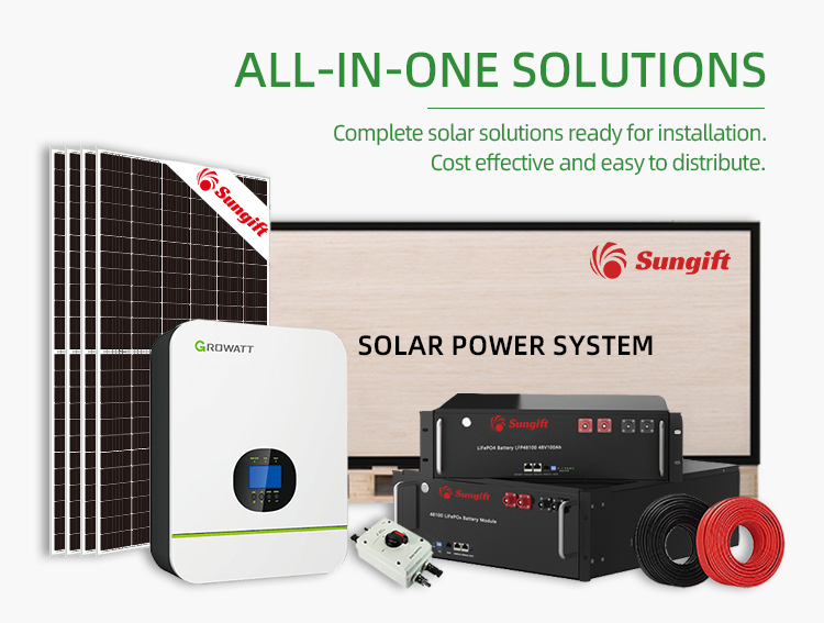 Hybrid Solar Panel Systems: 5kw To 12kw Off-grid Solutions Including Lithium Batteries For ...