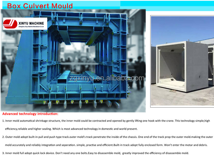 Precast Concrete Manhole And Culvert Drainage Molds For Building Projects, High Quality Precast ...