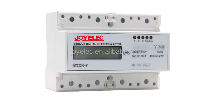 Joyelec 3-phase 4-wire Kwh Meter - Portable Electrical Power Watt-hour Energy Meter, High ...
