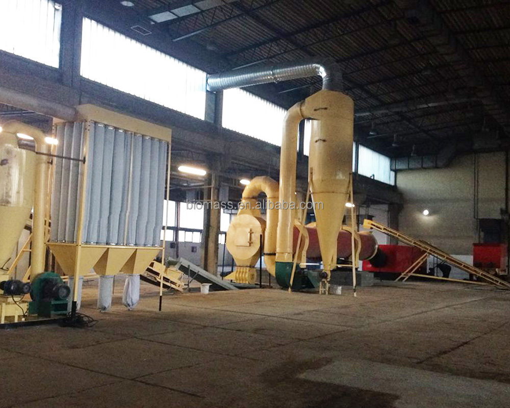 Biomass Pellet Making Plant: Sawdust Drum Drying Machine, High Quality Biomass Pellet Making ...
