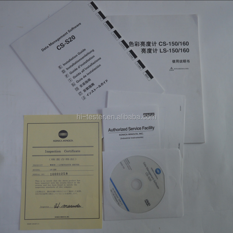 Konica Minolta Ls-150/ls-160 휘도 미터, Bossgoo.com의 고품질 Konica Minolta Ls-150/ls-160 휘도 미터
