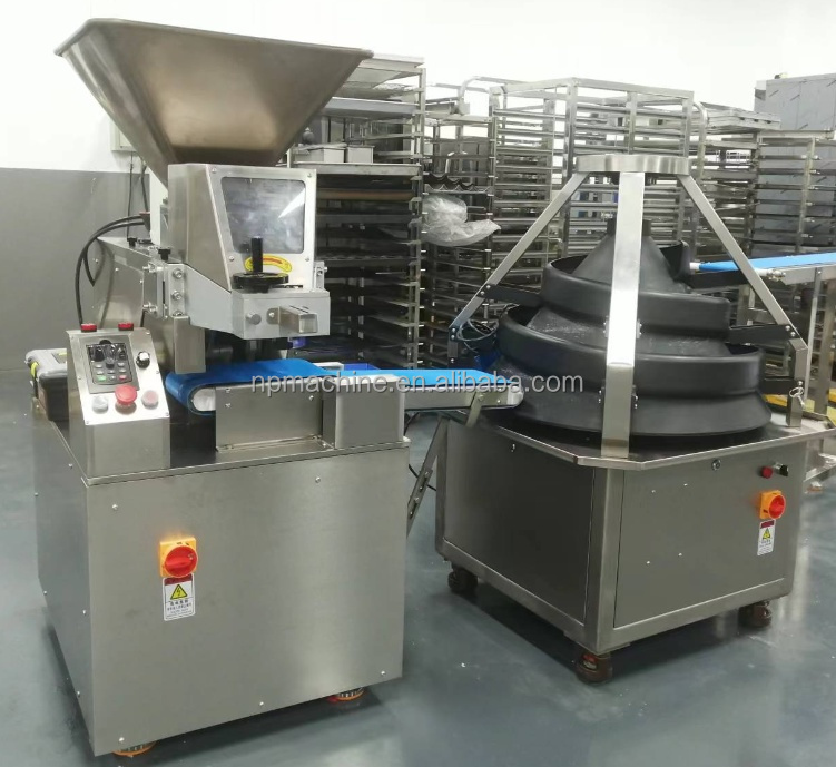 Automatic Continuous Cutter And Rounder Machine For Large-scale Food Manufacturing, High Quality ...