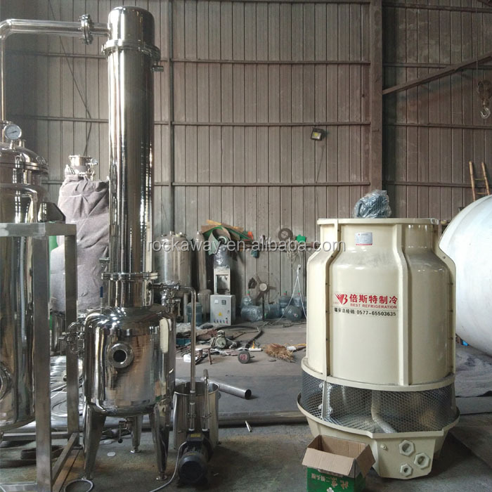 Single Effect Falling Film Evaporator Vacuum Concentrator, High Quality Single Effect Falling ...