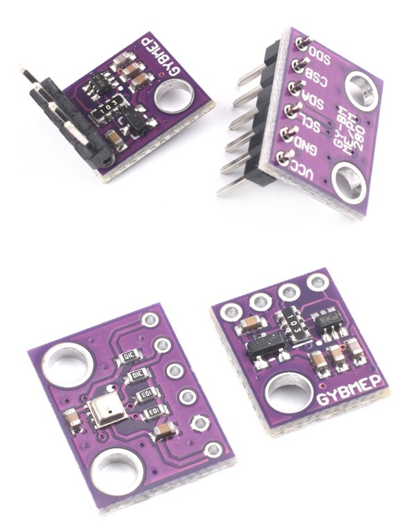 Bme280 High Accuracy Barometric Pressure Sensor Module Altimeter Gy-bme280-3.3, High Quality ...