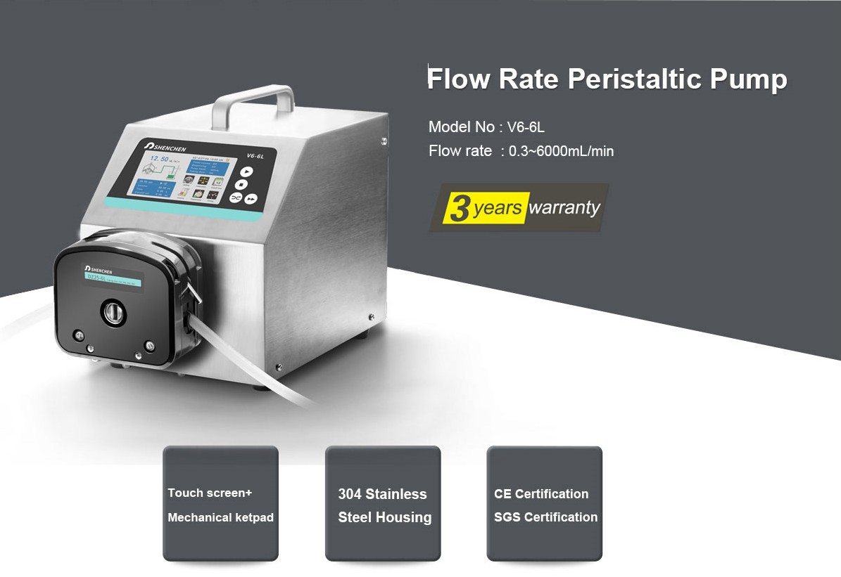Shenchen V6-6l High Precision Peristaltic Pump, High Quality Shenchen V6-6l High Precision ...