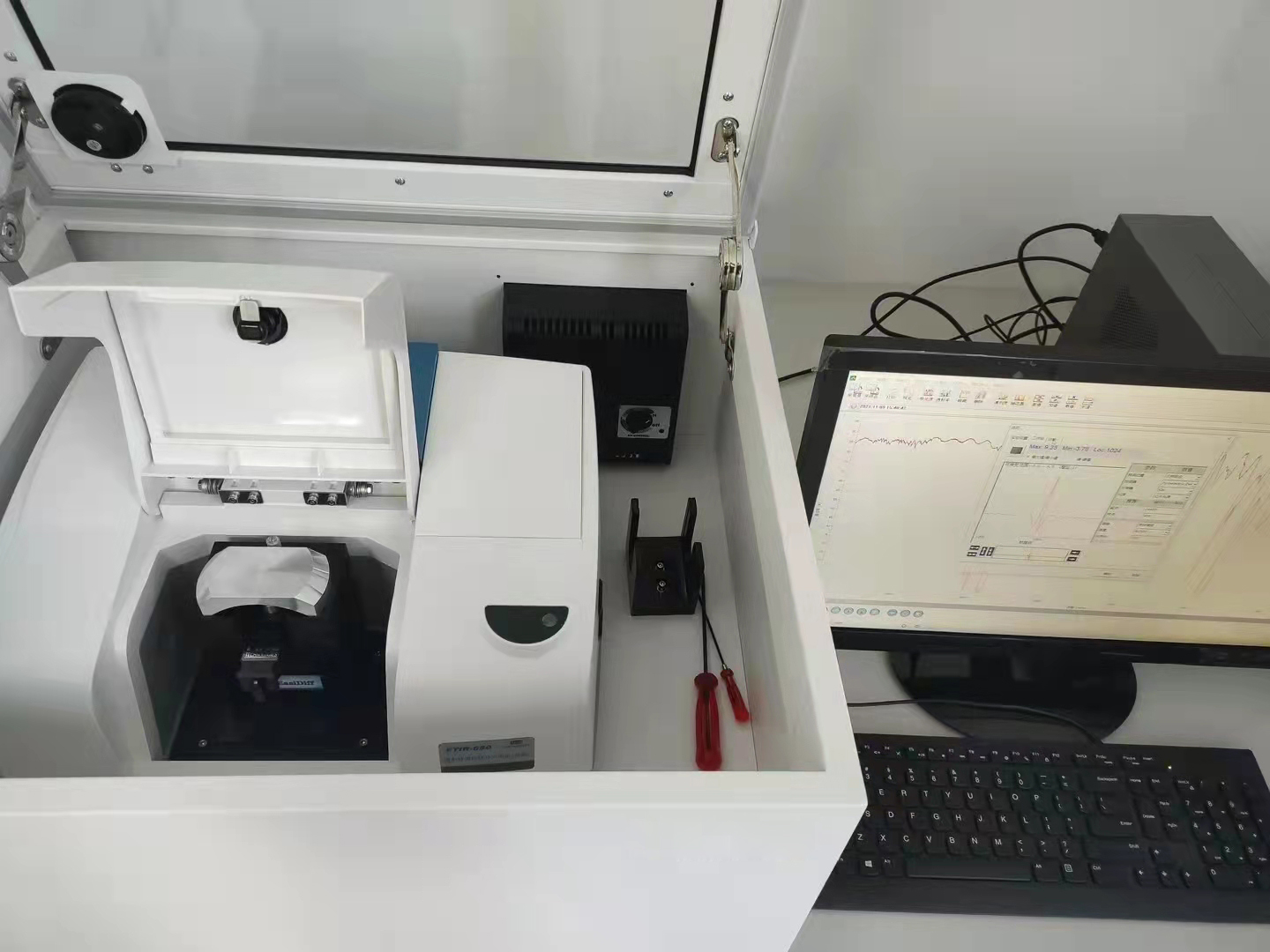 Ftir Spectrophotometer Fourier Transform Infrared Spectrometer Ftir 650" Could Be Simplified To ...
