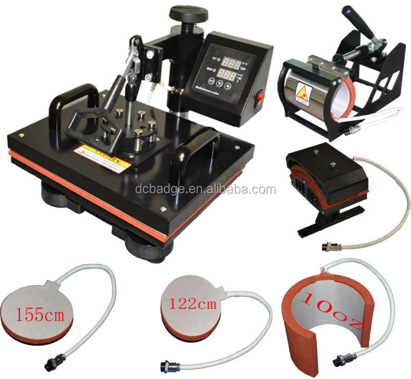 다기능 승화 머그 인쇄를위한 6 In 1 열 프레스 머신 의 고품질 다기능 승화 머그 인쇄를위한 6 In 1 열 프레스 머신