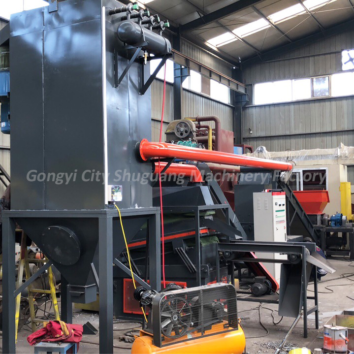 Copper And Aluminum Recycling Equipment: Waste Air Conditioner Radiator Separator Machine, High ...