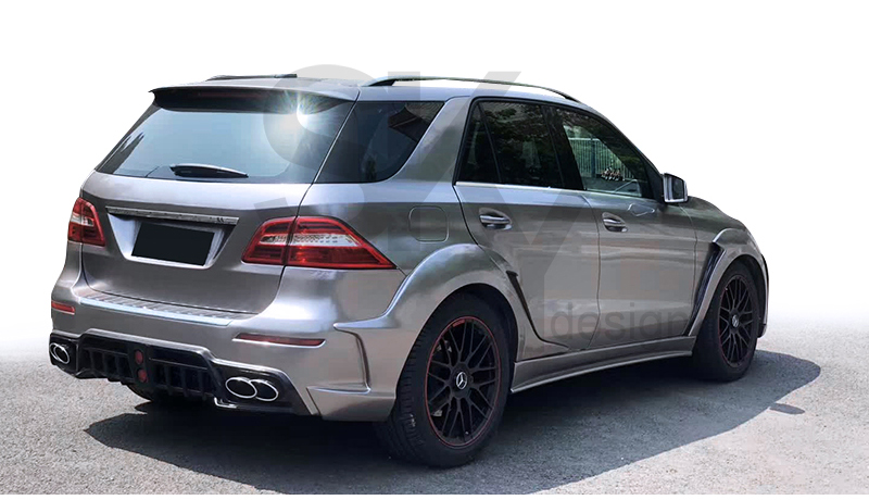 메르세데스 Ml 클래스 Wd 와이드 바디 키트 W166 Ml250 Ml350 Ml400 범퍼 펜더 플레어 사이드 스커트, Bossgoo.com의 고품질 메르세데스 Ml ...