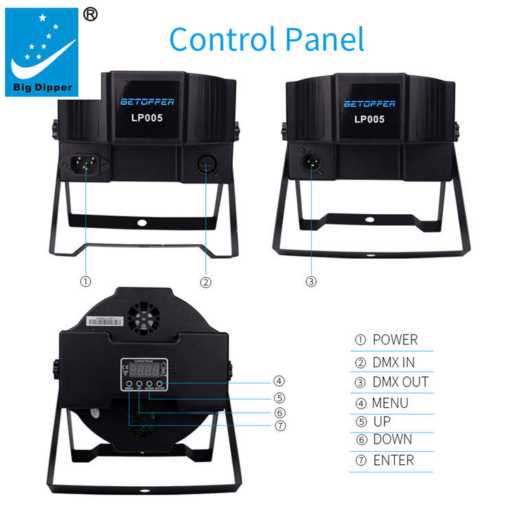 Big Dipper Betopper Sevenstars Stage Led Light Lp005 18 Led Tacho Parled Proton Banador Dmx For ...