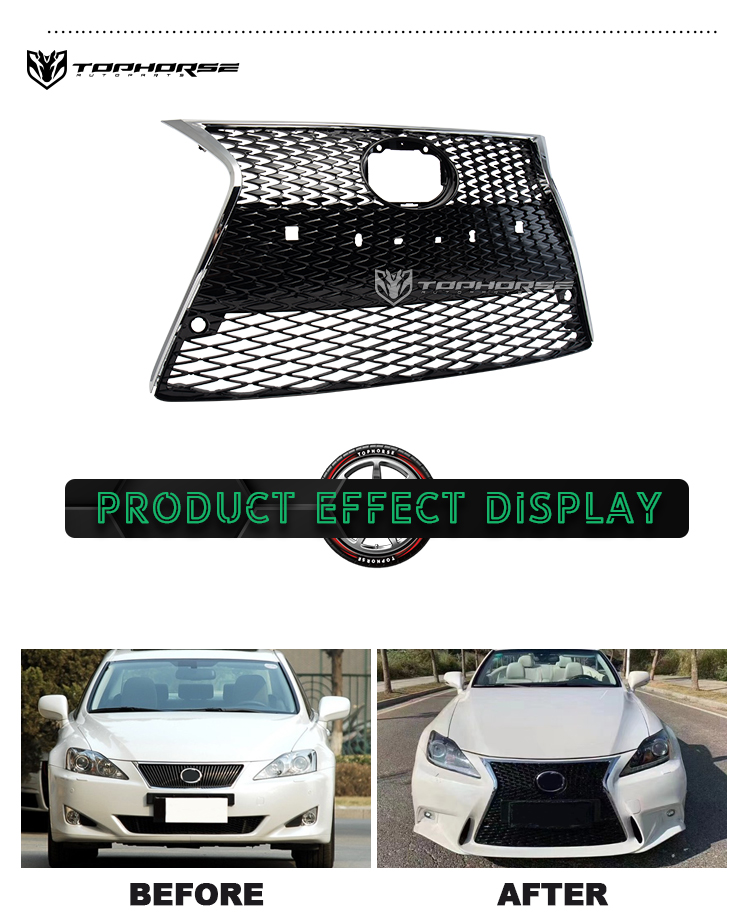 F-sport Facelift Body Kit For 2006-2012 Lexus Is200t/2500/300h - Front Bumper Upgrade Kit (pp ...