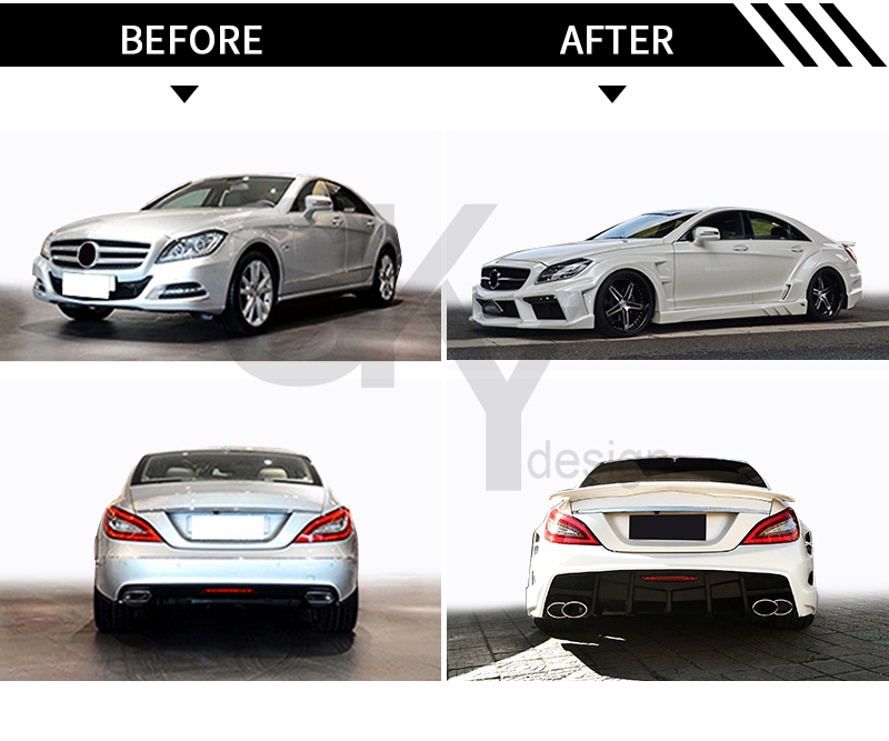 메르세데스 Cls 클래스 용 Vitt 스타일 바디 키트 W218 Cls300 Cls260- 전면 범퍼, 후면 범퍼, 펜더, 리어 스포일러, Bossgoo.com의 고품질 ...