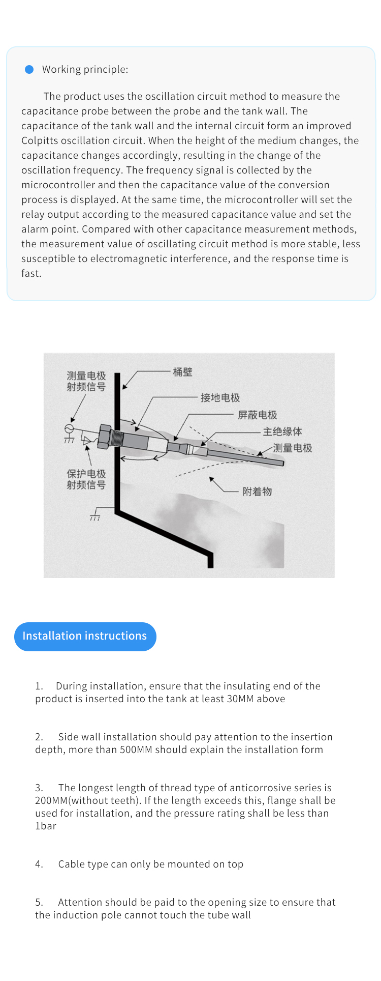 Rf Admittance Capacitance Level Switch Search Engine, High Quality Rf Admittance Capacitance ...