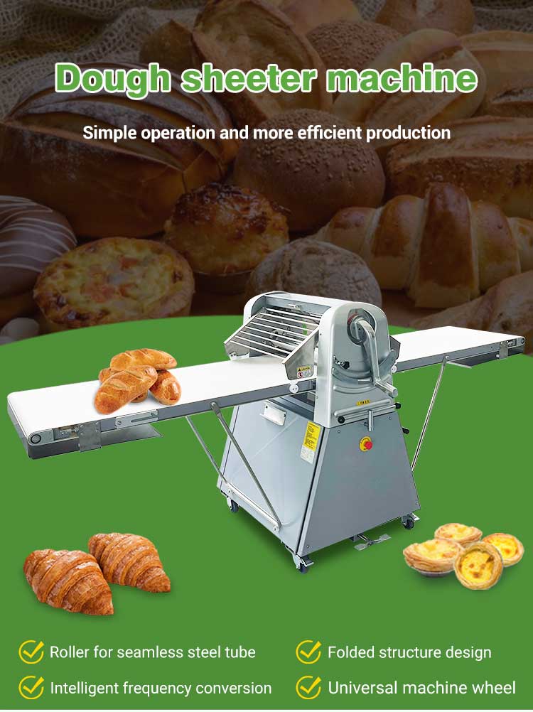 Laminoir Pate Feuilletee Puff Pastry Sheeter Dough Machine - Price Laminadora, High Quality ...