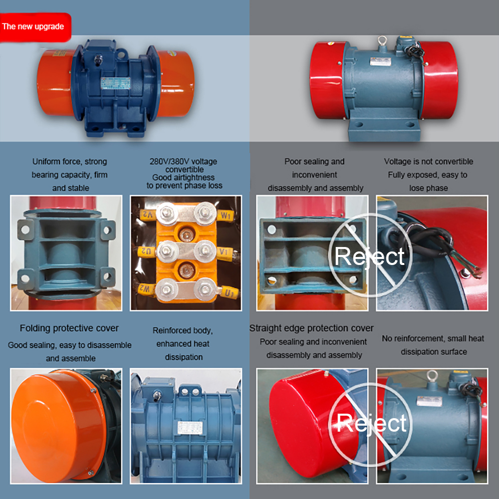 Yzs/yzu Series Block Electric Portable Vibrator Vibration Table Motor, High Quality Yzs/yzu ...