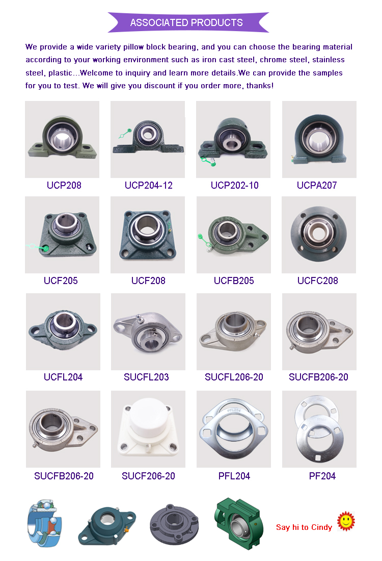 Pillow Block Bearings Ucp205d1 Ucp205 Ucp207 Ucp210 Ucpa 204, High Quality Pillow Block Bearings ...