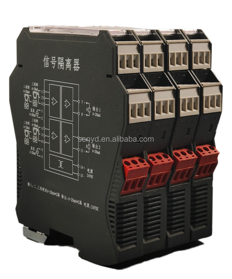 2-way Analog Signal Isolator For 2-wire, 3-wire, 4-20 Ma Input And 4-20 Ma, 0-10v Output Systems ...
