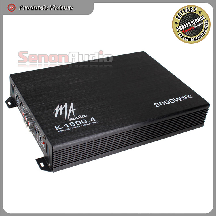 2000 Watt Mosfet Car Amplifier - 4 Channel 12v Audio System, High Quality 2000 Watt Mosfet Car ...