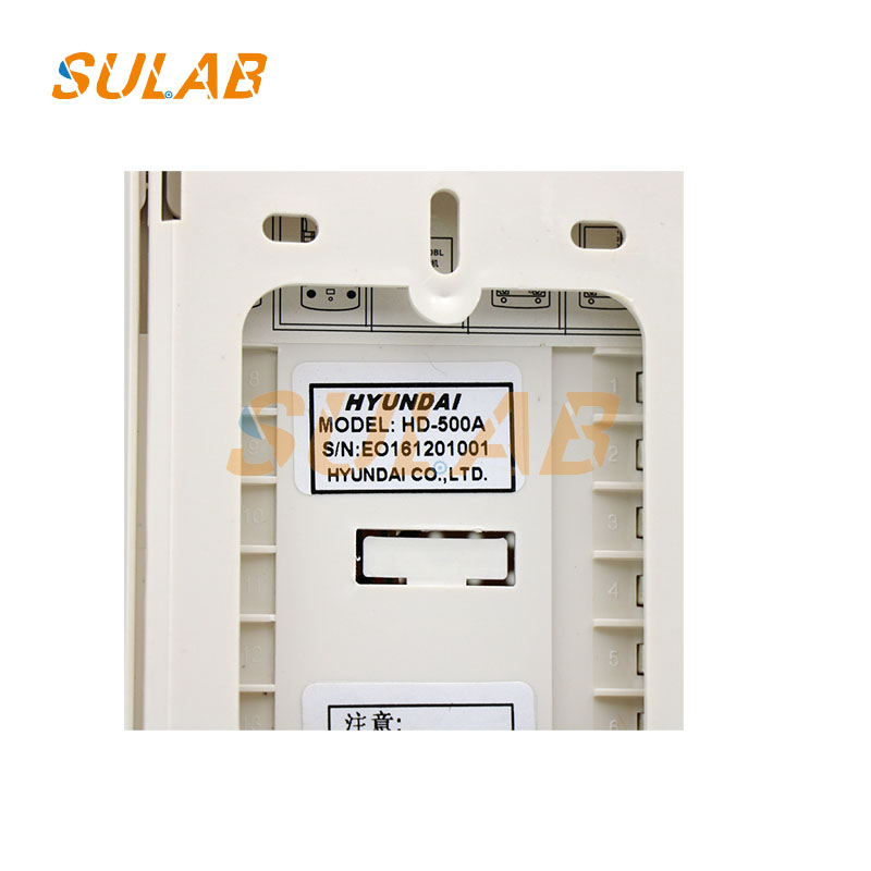Hyundai Elevator Spare Parts And Intercom Accessories: Models Hd-500a, Hd-500bj, Hd-500bly, Hd ...