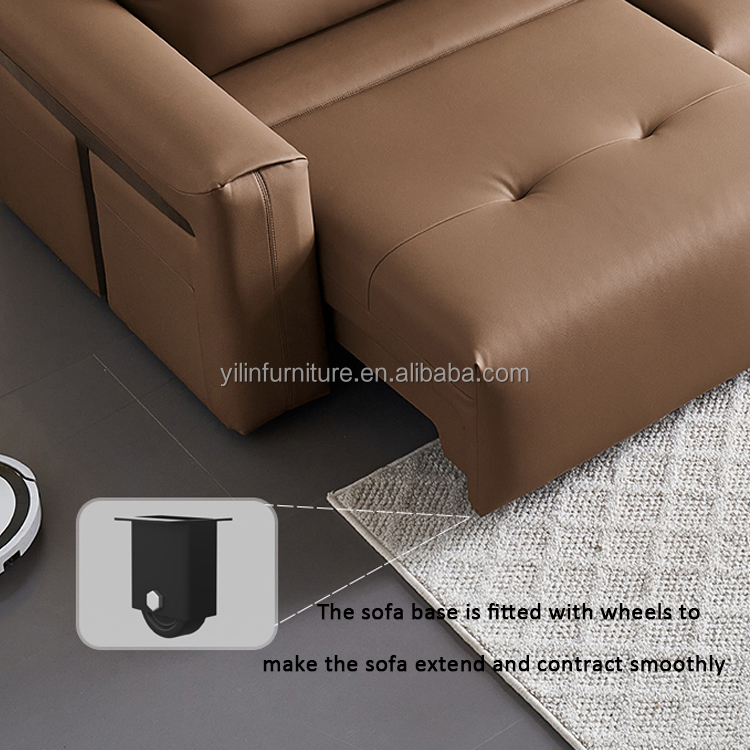 Functional Sofa Bed: Adjustable, Convertible, Hidden Electric Multi-functional Living Room ...