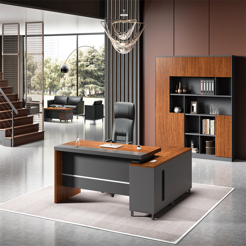 Modern L-shaped Director Ceo Desk Table For Manager - Office Furniture Sets, High Quality Modern ...